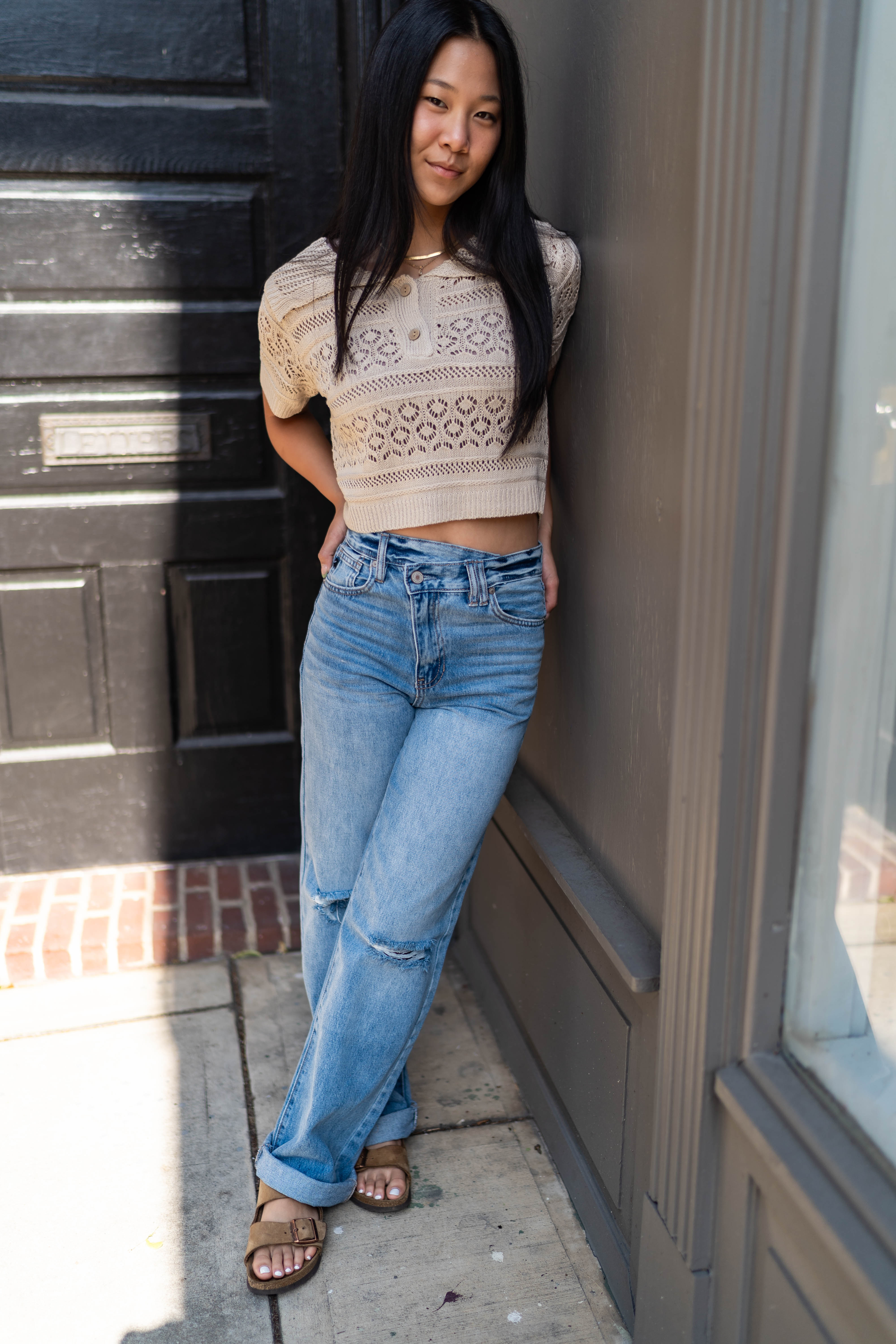 Sharon Wide Leg 90s Jeans | Golden Juniper Boutique